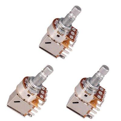 Guitar Push Pull Potentiometer Switch, A50K/B50K/B100K,