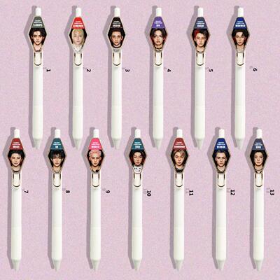 SEVENTEEN周边HAPPY BURSTDAY专辑按动中性笔学生签字笔271