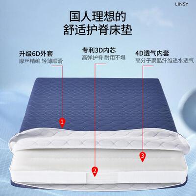 3d床垫可水洗透气防潮家用4D5D6D儿童榻榻米1.2米1.5m1.8米床垫