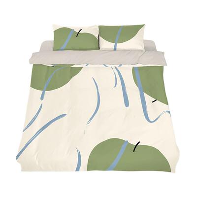 高档iholhome ouur红hor联名 原创纯棉四件套网款床上用品ins风床