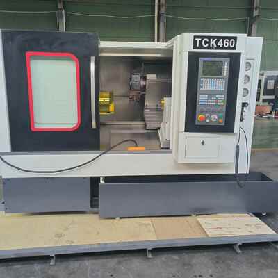 数控车床TCK500车铣复合数控斜车 8工位电动刀塔 斜床身线轨车床