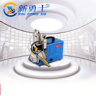 高压40mpa打气打水冷新充30mpa机勇士单缸高压气泵电动气泵小型