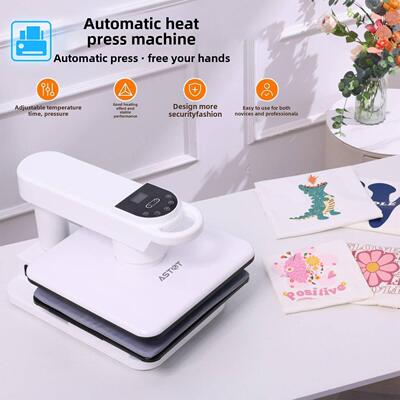 Ast&T大型自动压机白色单/双台热压机