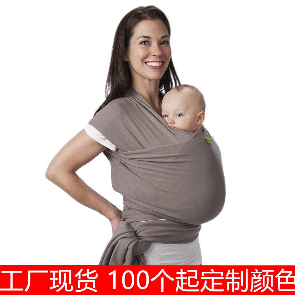 跨境工厂新生儿婴儿背巾棉宝宝儿童哺乳婴儿背带巾育儿新款长背巾