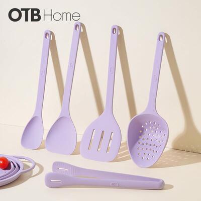 OTB食品级硅胶锅铲不粘锅专用耐高温炒菜铲子厨房厨具套装六件套