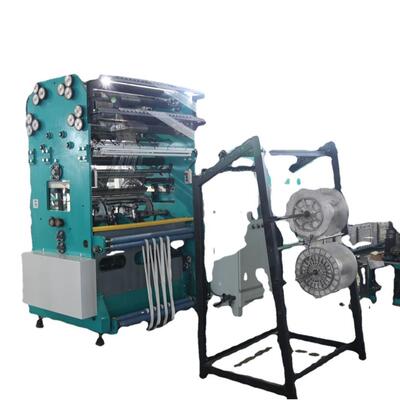 厂家直销拉舍尔高速双针床织带纺织经编织机数码高效能变频全自动