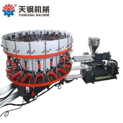 全自动24工位双色鞋用塑料注射成型鞋机