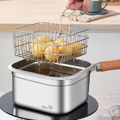 Camping Cookware Set 2500ml Square Camping Cooking Pot