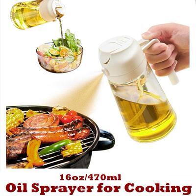 Oil Sprayer Cooking Olive Oil Dispenser Bottle Oil Mister