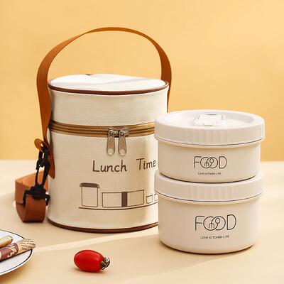 Insulated lunch bag for office workers and students, perfect
