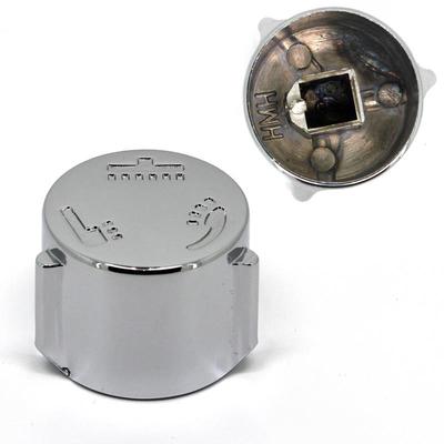 淋浴花洒水龙头配件 三档阀芯旋转把手柄 分水器切换开 关方形方