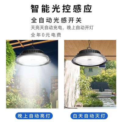 新款家太阳能室内功吊SX-126灯户外防水庭院灯照用明挂灯大率led