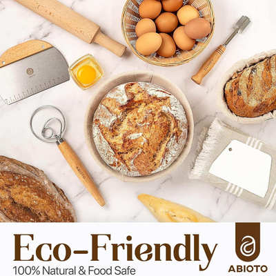 面包烘焙用品藤条Banneton发酵篮工具套装