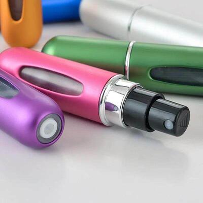 10/20/50pcs 5ml Refillable Mini refill Perfume Spray Bottle