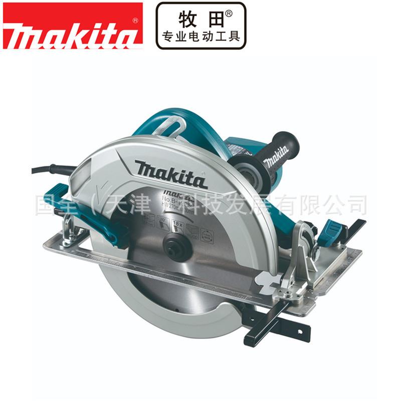 Makita牧田电动工具HS0600电圆锯270mm木工切割机功率2000W转4300