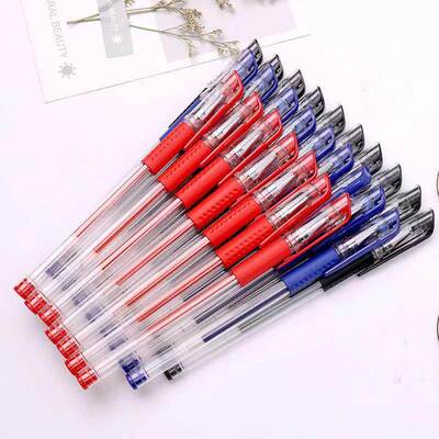 Office-use black 0.5mm bullet-tip pens, stationery wholesale