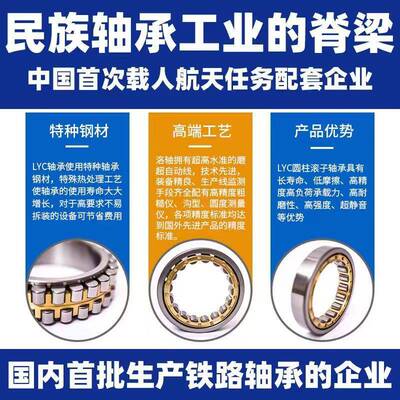 LYC 洛阳轴承集团 NU NJ NUP 2234 2236 2238 2252 2264 E M EM