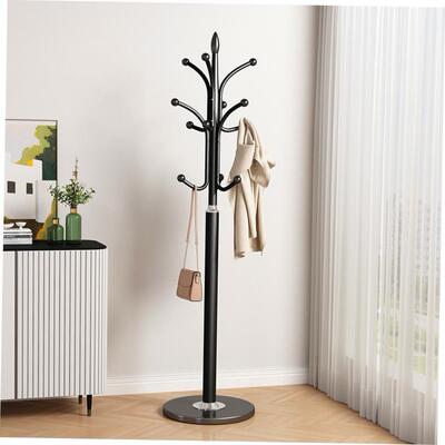 Big coat rack stand clothes holder hat hanger 衣帽架