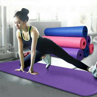 Non-slip Yoga Mat Indoor Fitness Exercise Gym Workout For