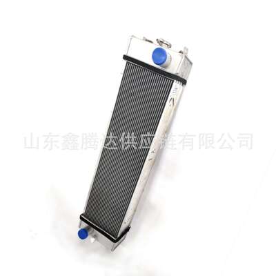 PC130-7挖掘机液压油散热器 机油冷却器 203-03-71140 铝制中冷器