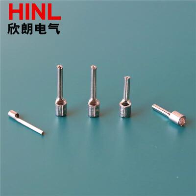 PTN1.25-9针形裸端头插针型号冷压接线鼻子国标规格PTN1.25-12/18