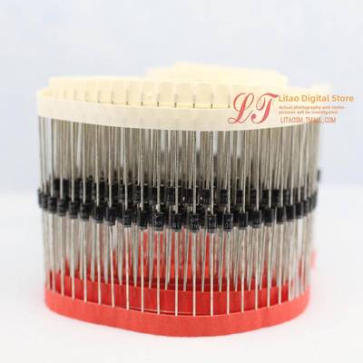 1N4007DO-41直插整流二极管1N4001/4004/40071A1200VIN4007