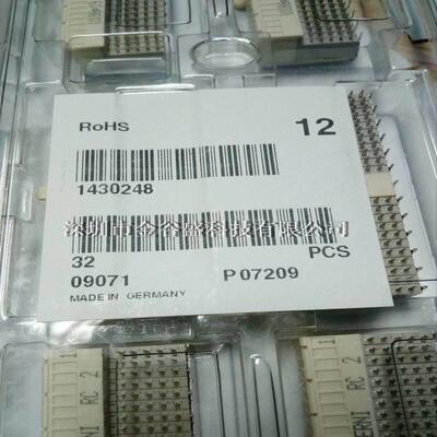 ERNI-354142 CPCI 板对板连接器 110PIN 弯脚母头 进口原装