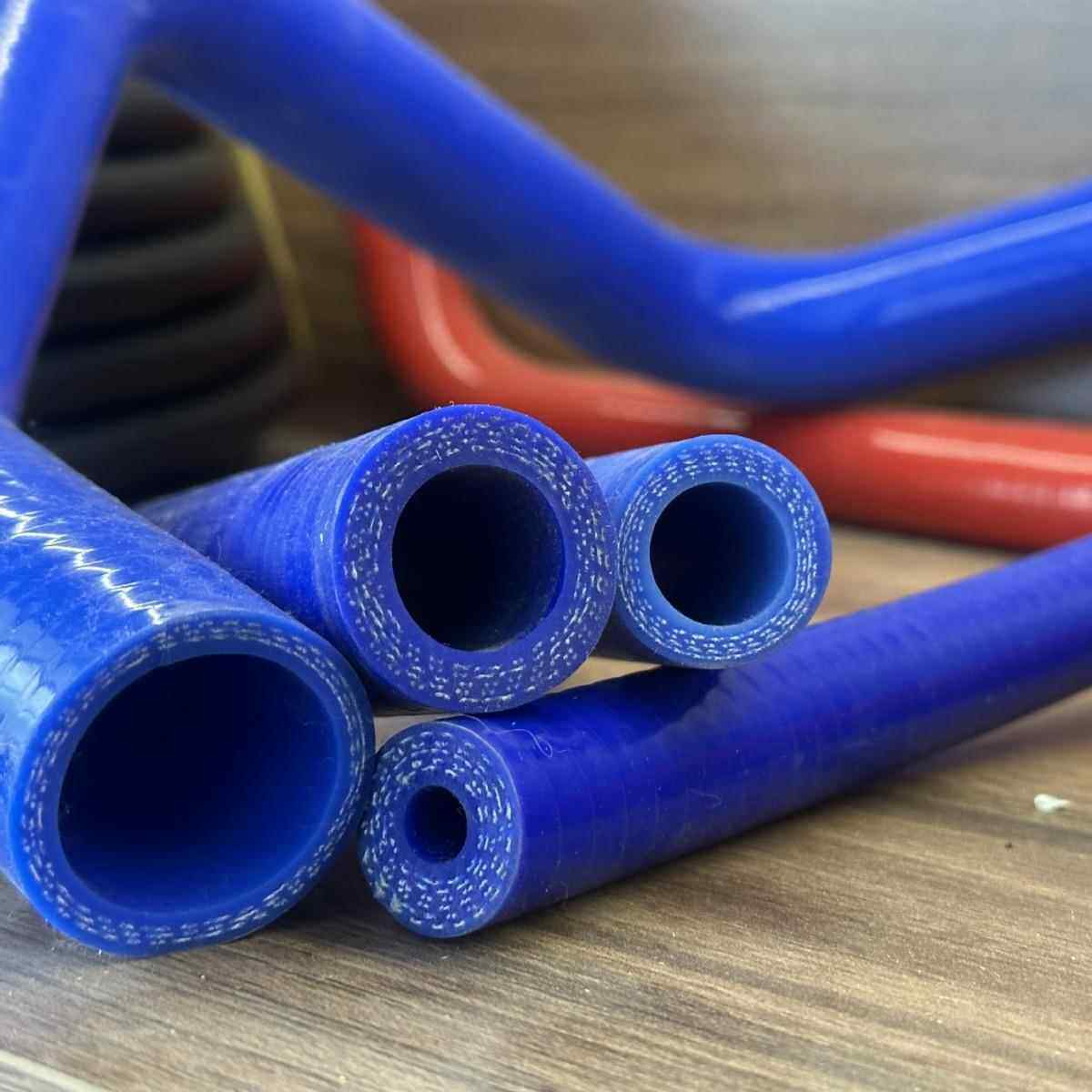 高温增强硅胶加热器软管散热器冷却液软管耐高低温加工多层编