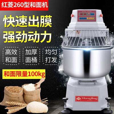 DM-260A-N电脑版全自动型双动双速和面机商用100kg搅拌机和面