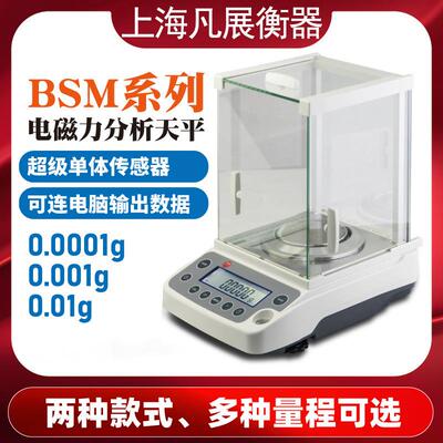 友声卓精BSM电子天平分析天平0.0001g0.1mg万分之一克0.001g1毫克
