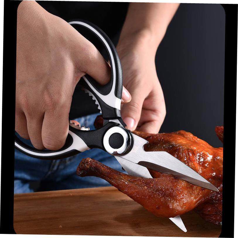 Stainless steel kitchen household scissors不锈钢厨房家用剪刀
