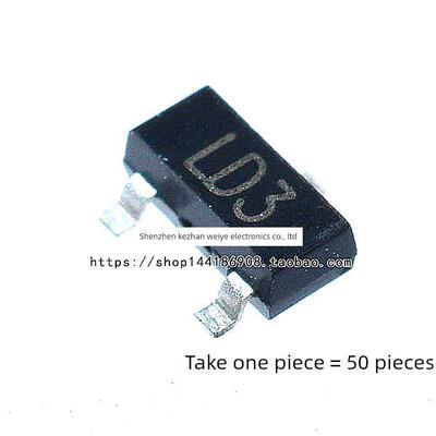 贴片肖特基二极管 BAT54S KL4 LD3丝印 SOT23 (50个）