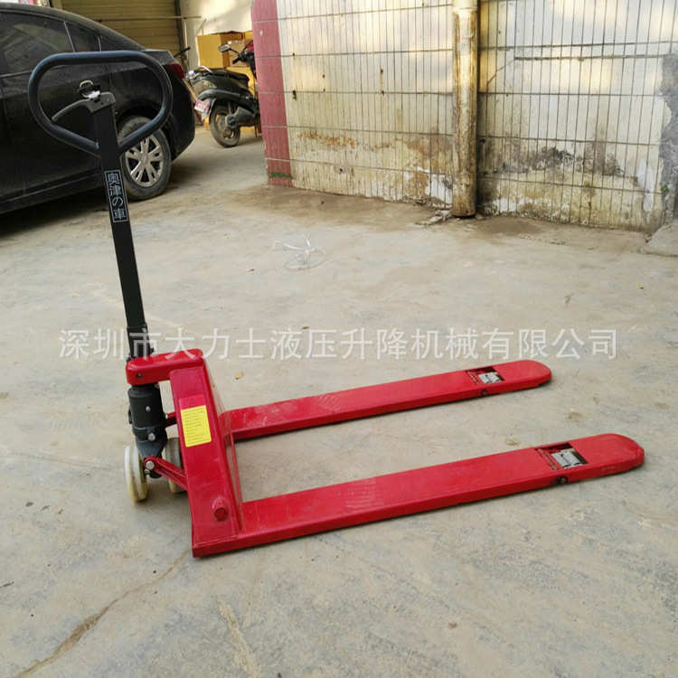 液压地5/3升降手动装卸车托盘牛2车搬运车手动津5叉车超低吨/.奥