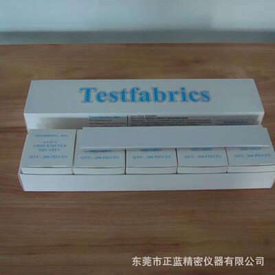 testfabrics测试布 色牢度摩擦检测布 干湿摩擦试样标准白棉布