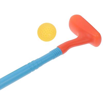 2 Sets Golf Clubs Golfs Toys Putter Plastic Golfer for