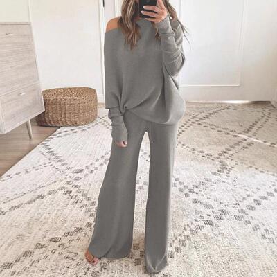 Women'S Fashion Outfits 2 Piece Sweatsuit Long Sleeve