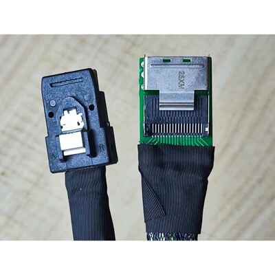 Mini SAS SFF-8087延长线 70公分测试板连接线 36P公母头数据线