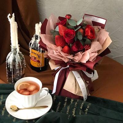 Hansu paper fog flower shop bouquet flower art wrapping pape