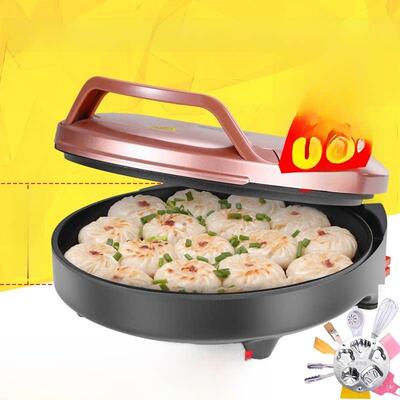 电动煎饼锅称重家用双面加热煎饼机煎饼锅自动断电煎饼摊深化放大