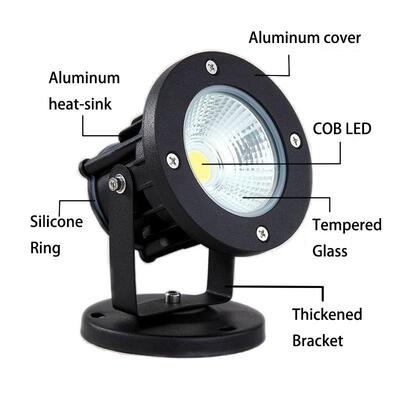 LED SpotLight 10W 草坪灯户外射灯景观地插灯插地灯照树灯投射灯