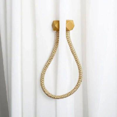 1/2Pcs Magnetic Curtain Clips Hook Nail Free Window Screen