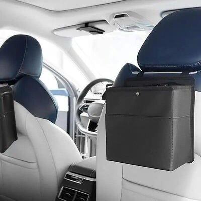 Car Garbage Bin Garbage Can Backseat Car Organizer