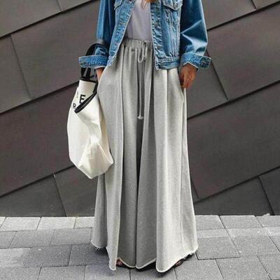 Women's -Leg Solid Color Pants - Simple and comfortable no