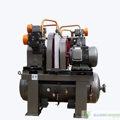 供应双机组无油空压机WW-3/7-II厂家发货压缩机品质有保障