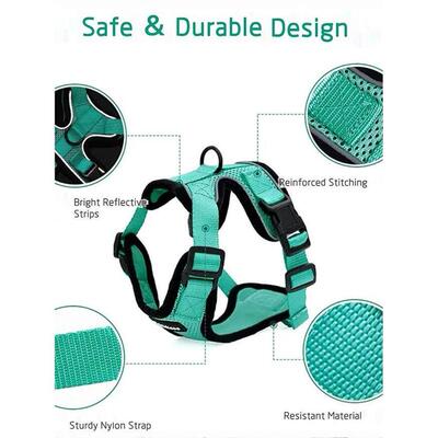 Cat Harness and Leash for Walking,Escape Proof Soft Adjustab