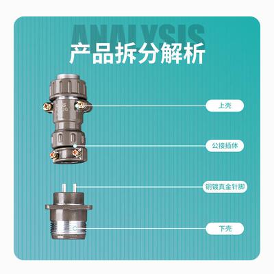 厂家销售量大从优P55K3Q-30P航空插头工业焊锡航空插头