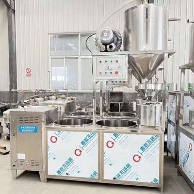 全自动豆腐制作机盛合建豆制品厂全套机器做大豆腐设备