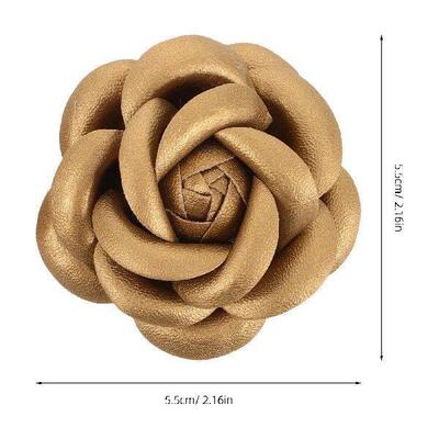2 Pcs Boots Roses Flower Shoe Clips Fashion Embellishments