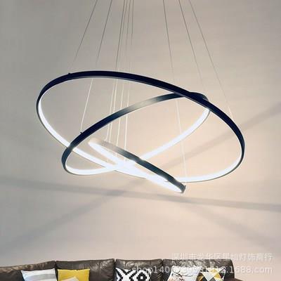 客厅吊灯现简约灯饰圆形过道北欧灯具创意卧室吧台餐厅吊灯具