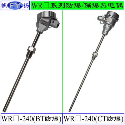 WRN-140 WRE2-140热电偶 防爆热电偶 ExdIIBT4隔爆 无固定装置